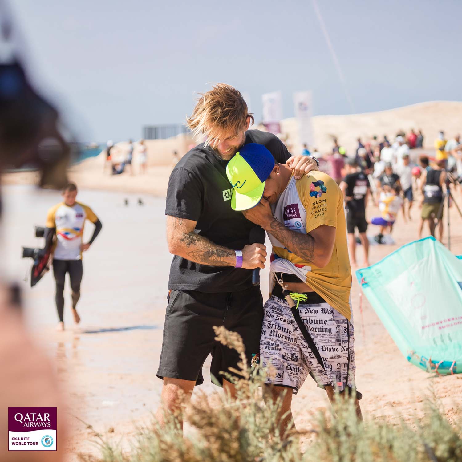 Neom Result: Claudia Leon and Manoel Soares are the Big Senders in Saudi! - GKA Kite World Tour